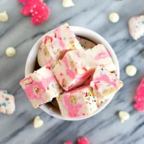 Circus Animal Cookie Fudge - A baJillian Recipes