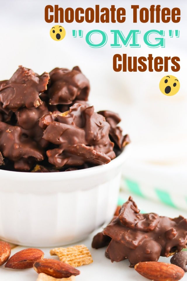 Chocolate Toffee "OMG" Clusters (Dylan's Copycat) - A baJillian Recipes