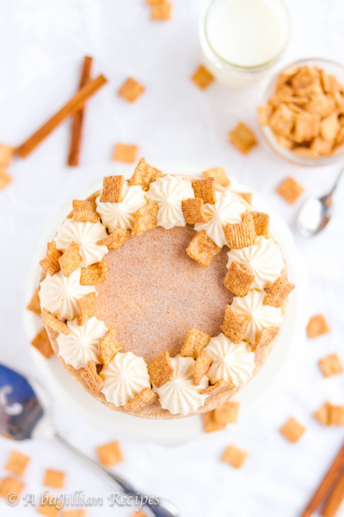 Cinnamon Toast Crunch Cake - A baJillian Recipes