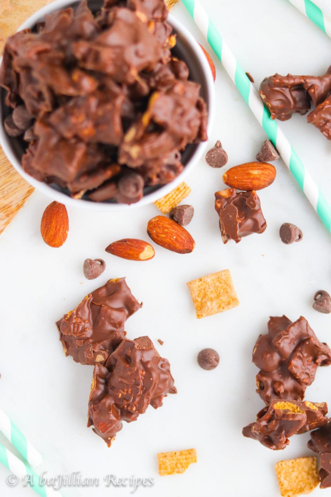 Chocolate Toffee "OMG" Clusters (Dylan's Copycat) - A baJillian Recipes