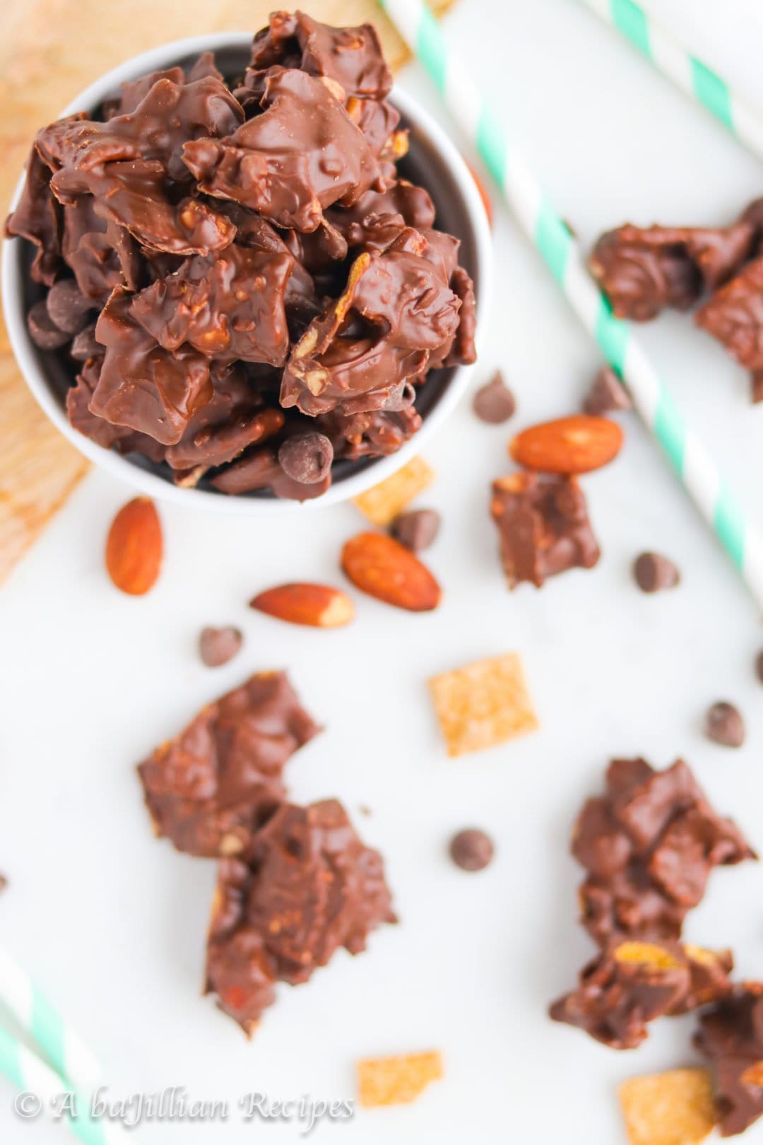 Chocolate Toffee "OMG" Clusters (Dylan's Copycat) - A baJillian Recipes