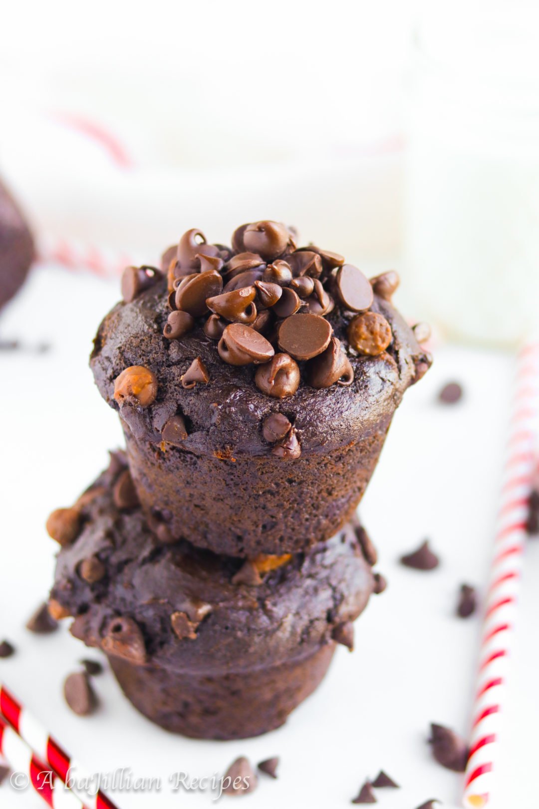 Death By Chocolate Muffins - A baJillian Recipes