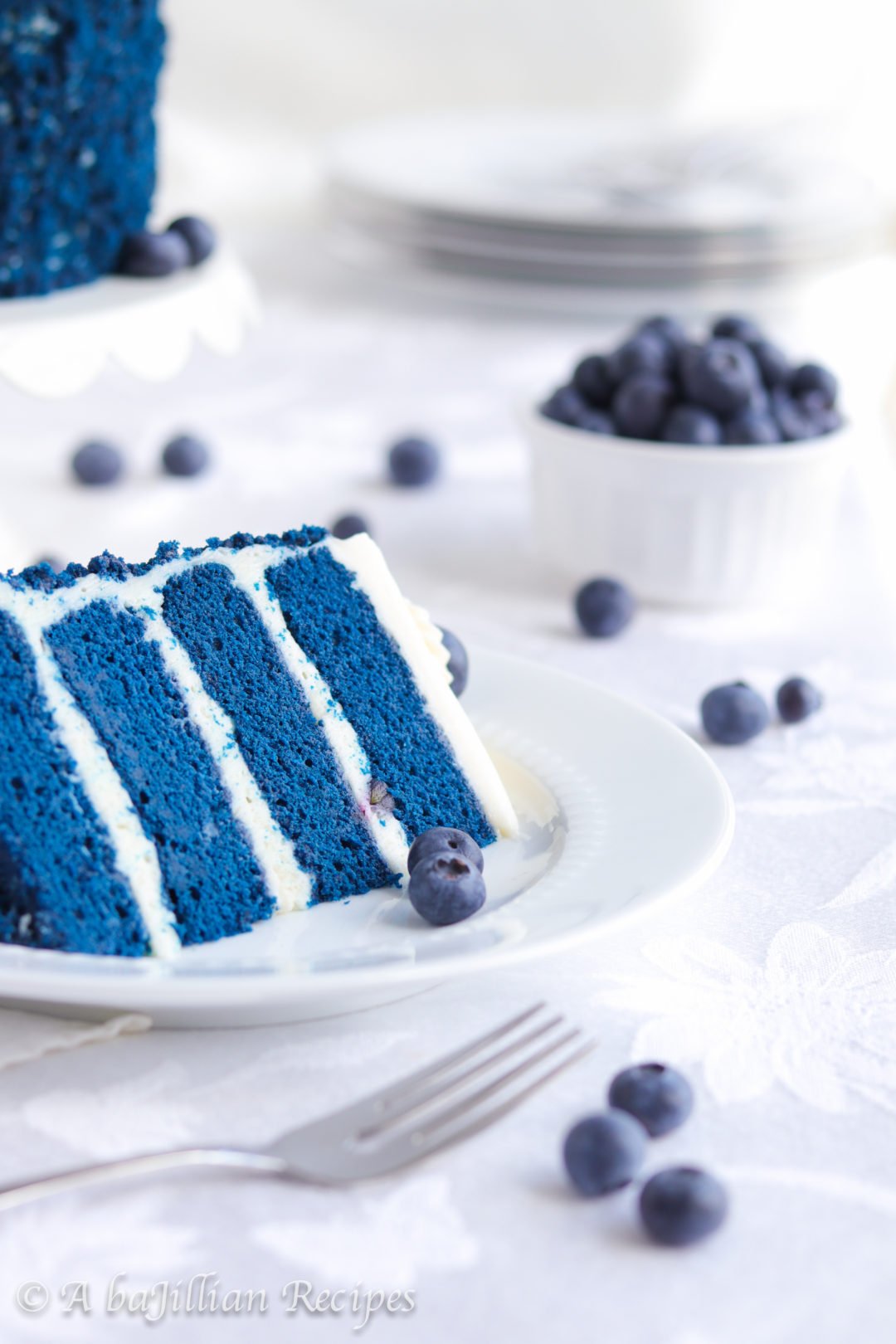 Blue Velvet Cake - A baJillian Recipes