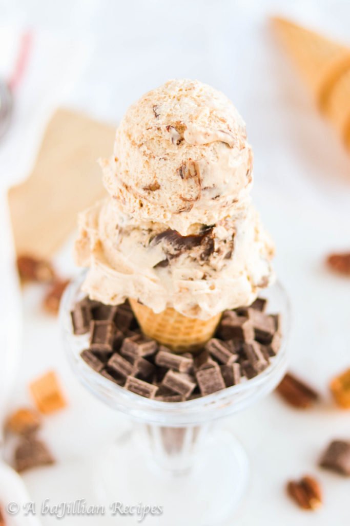 Turtle Ice Cream - A baJillian Recipes