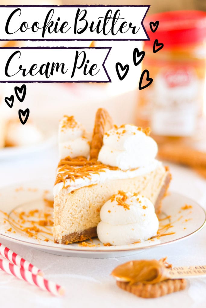 Cookie Butter Cream Pie - A baJillian Recipes