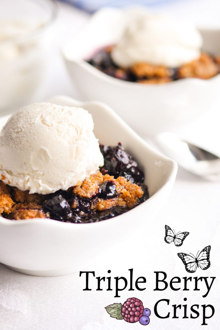 Triple Berry Crisp - A baJillian Recipes