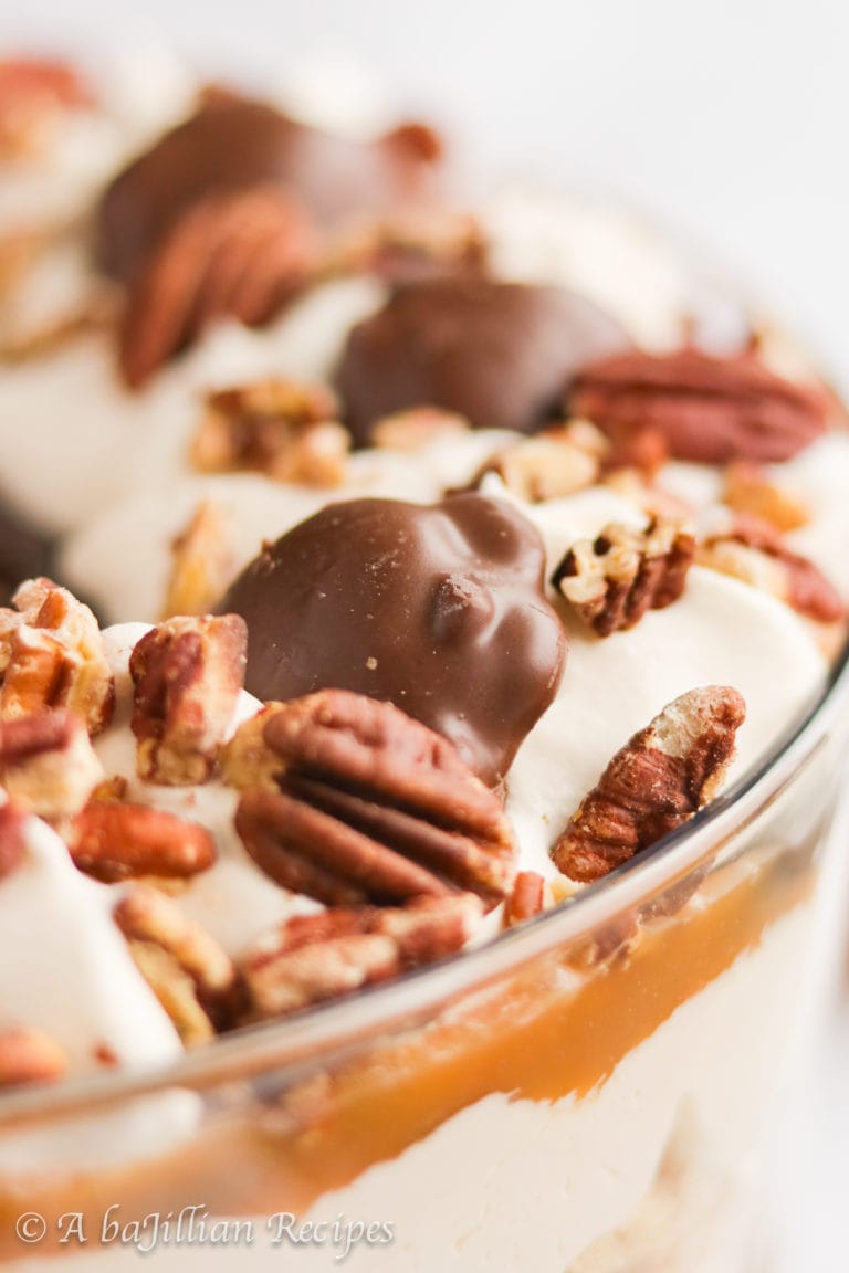 Turtle Trifle - A baJillian Recipes