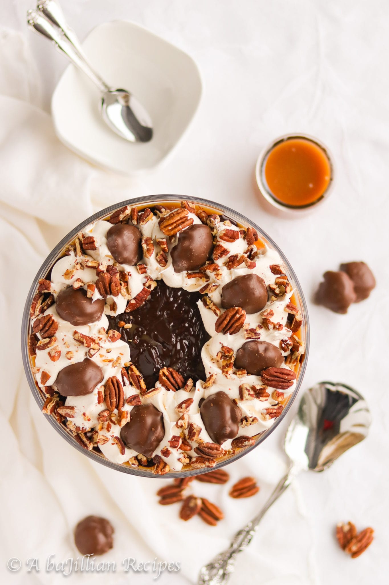 Turtle Trifle - A baJillian Recipes