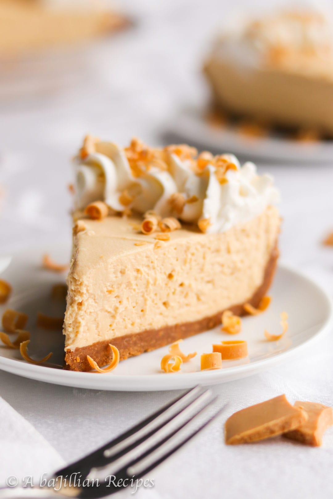 Caramelized White Chocolate Pie - A baJillian Recipes