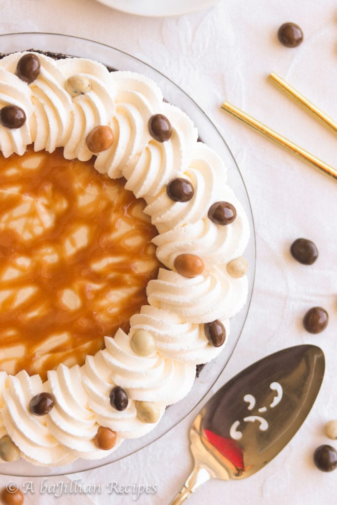 Caramel Cold Brew Pie - A baJillian Recipes