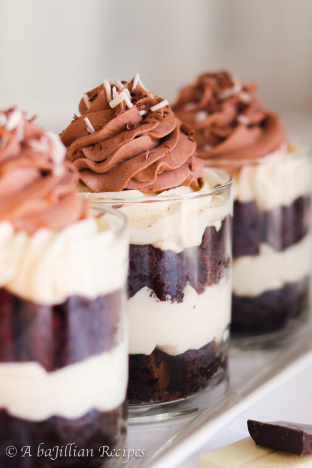 Triple Chocolate Parfaits - A baJillian Recipes