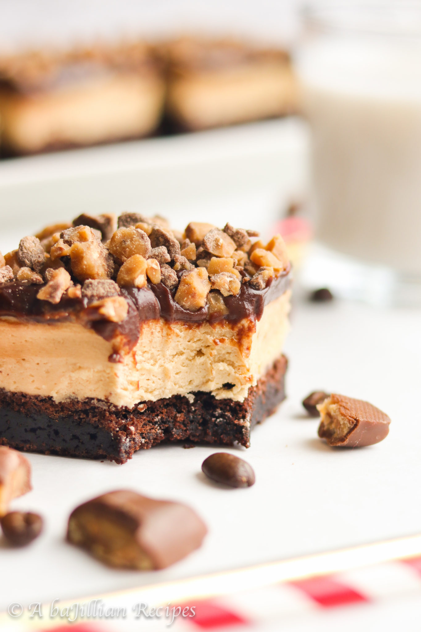 Coffee Toffee Brownies - A baJillian Recipes