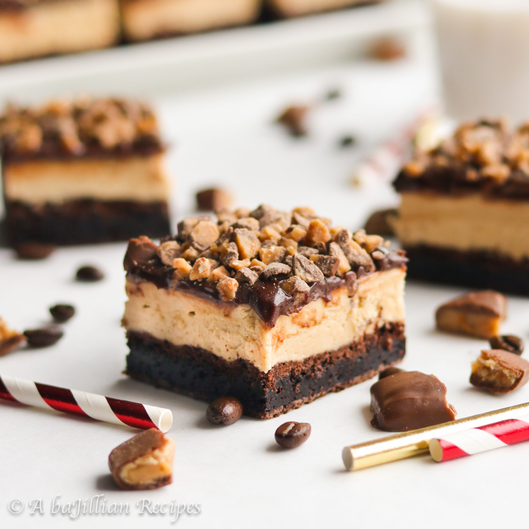Coffee Toffee Brownies - A baJillian Recipes