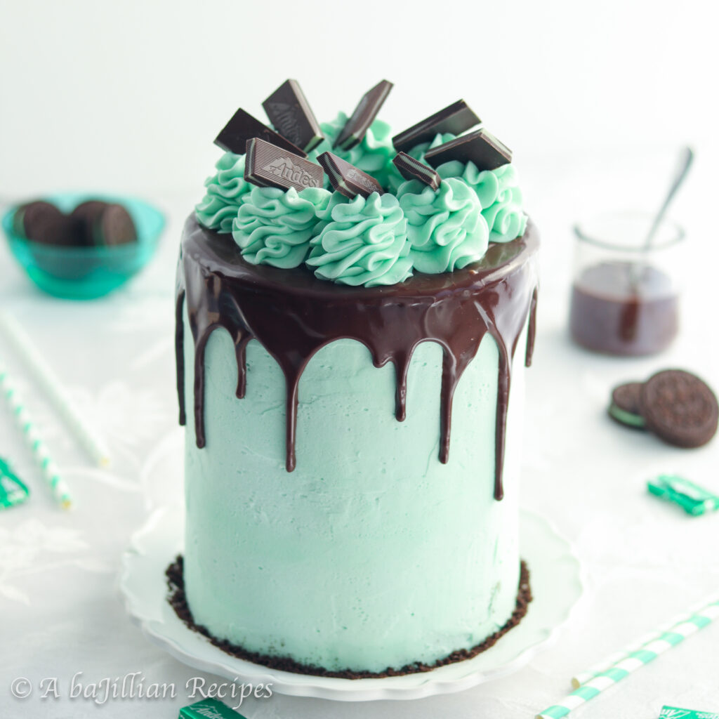 Mint Chocolate Cake - A baJillian Recipes