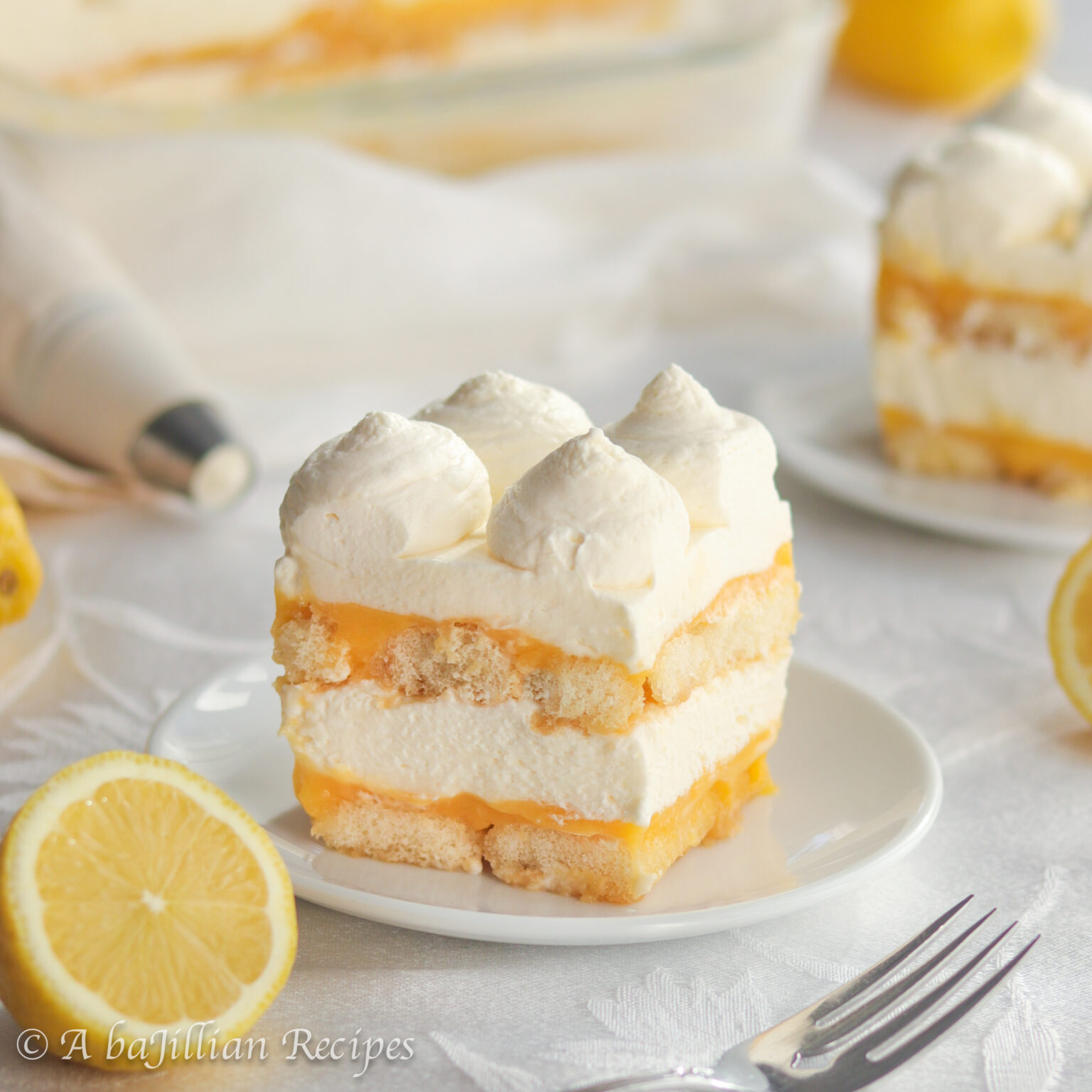 Lemon Tiramisu - A baJillian Recipes