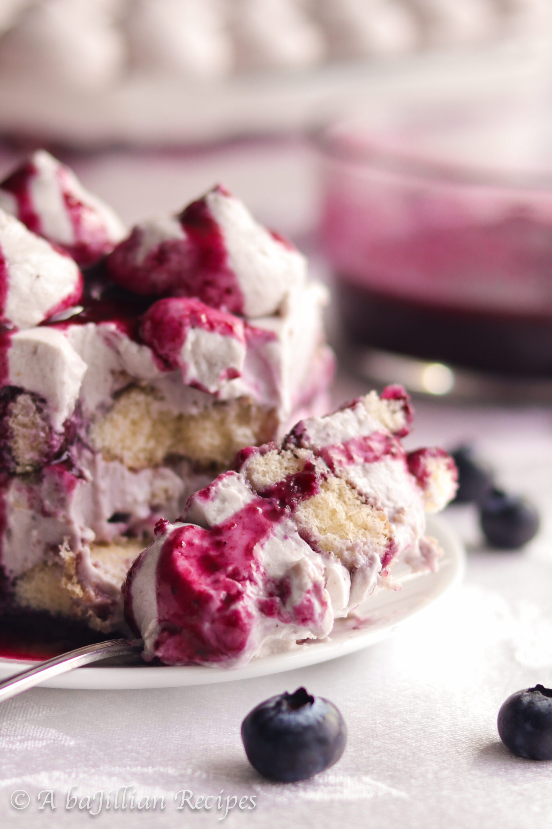 Blueberry Tiramisu - A baJillian Recipes