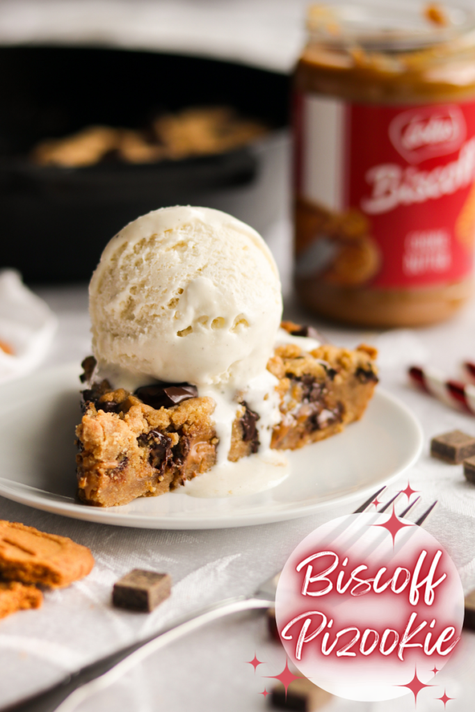 Biscoff Pizookie - A baJillian Recipes