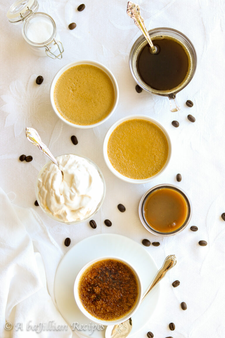 Coffee Toffee Crème Brûlée - A baJillian Recipes