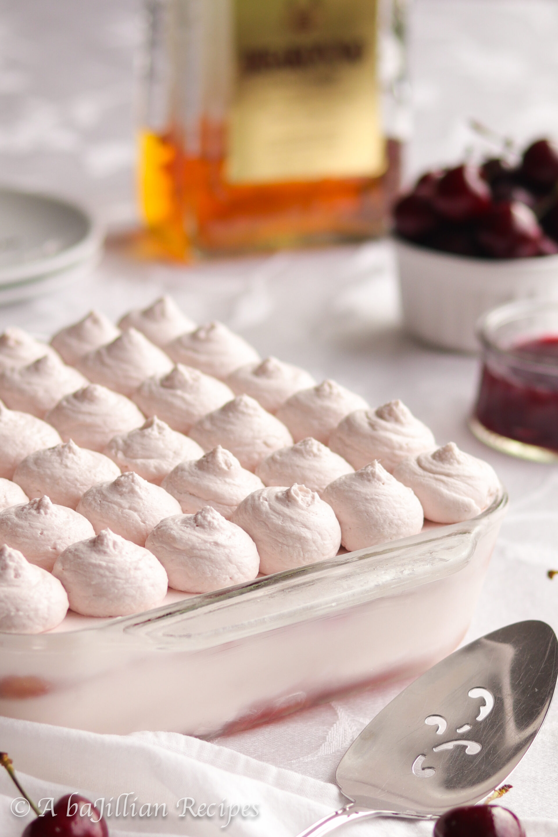 Cherry Amaretto Tiramisu - A baJillian Recipes