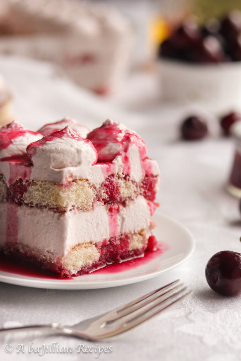 Cherry Amaretto Tiramisu - A baJillian Recipes