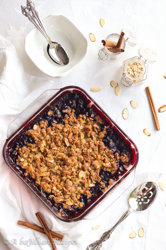Razzleberry Crisp - A baJillian Recipes