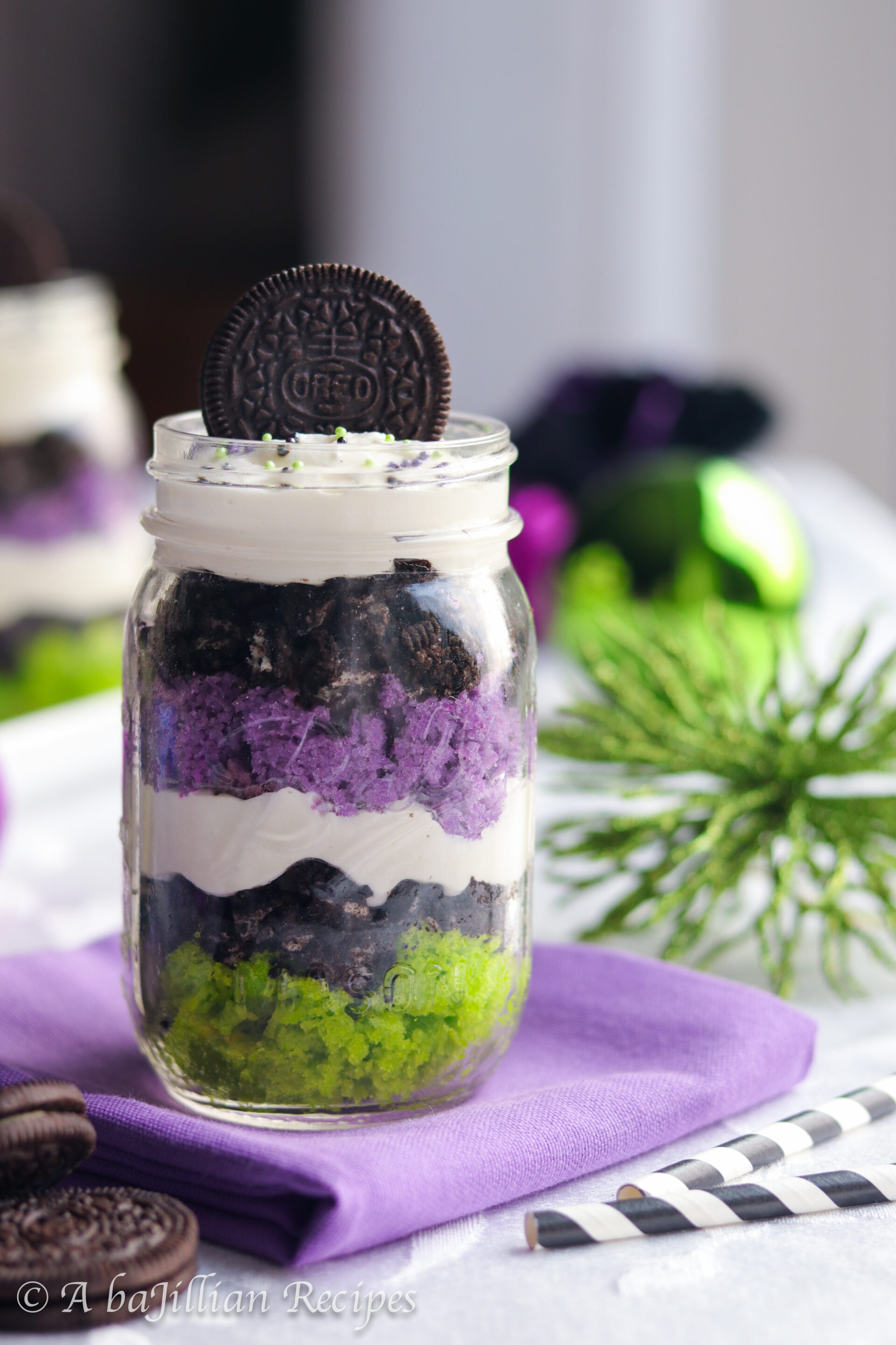 Beetlejuice Mini Trifles - A baJillian Recipes