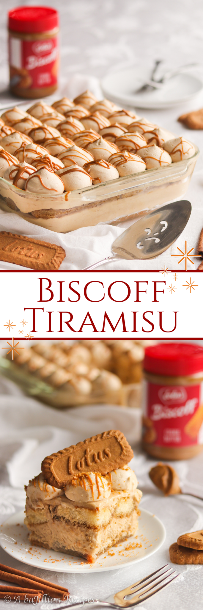 Biscoff Tiramisu - A baJillian Recipes