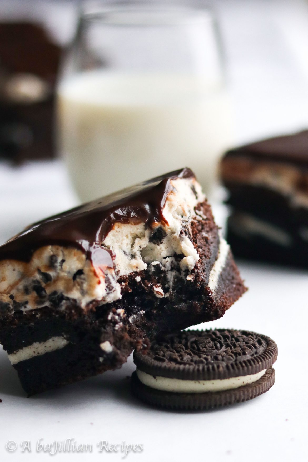 Ultimate Oreo Brownies - A baJillian Recipes