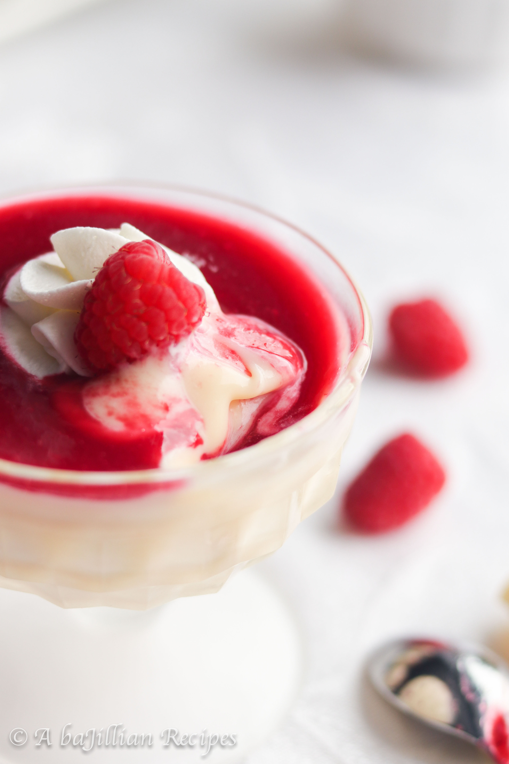 White Chocolate Raspberry Pot De Creme | A baJillian Recipes - A ...