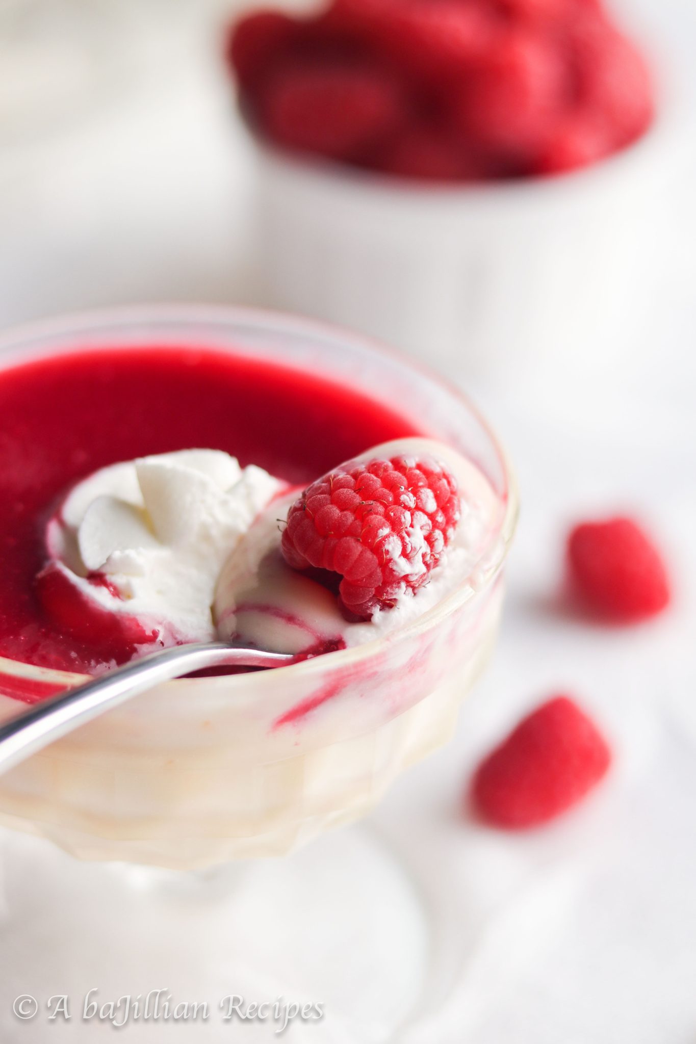White Chocolate Raspberry Pot De Crème - A baJillian Recipes