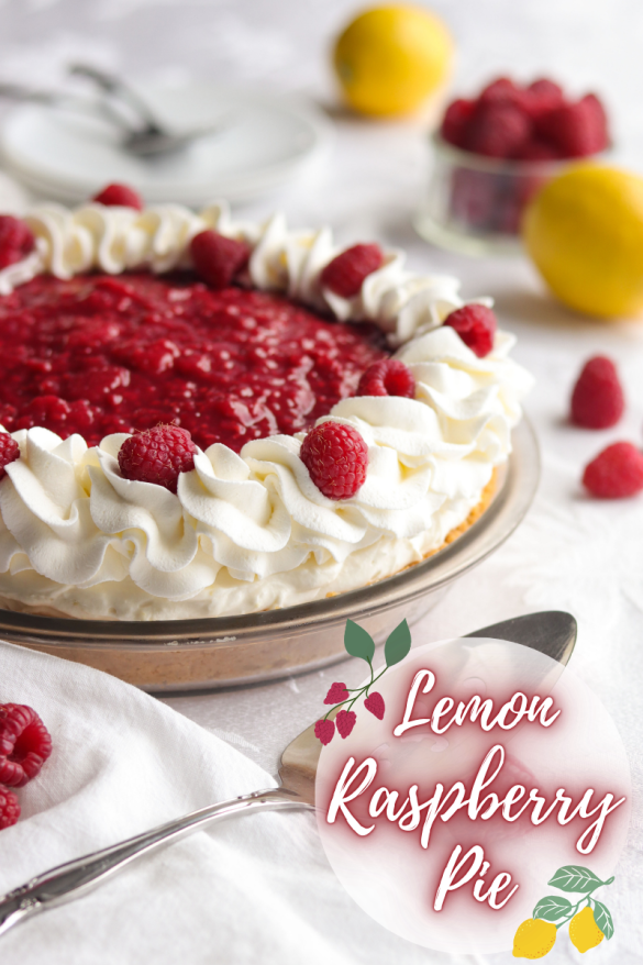 Lemon Raspberry Pie - A baJillian Recipes