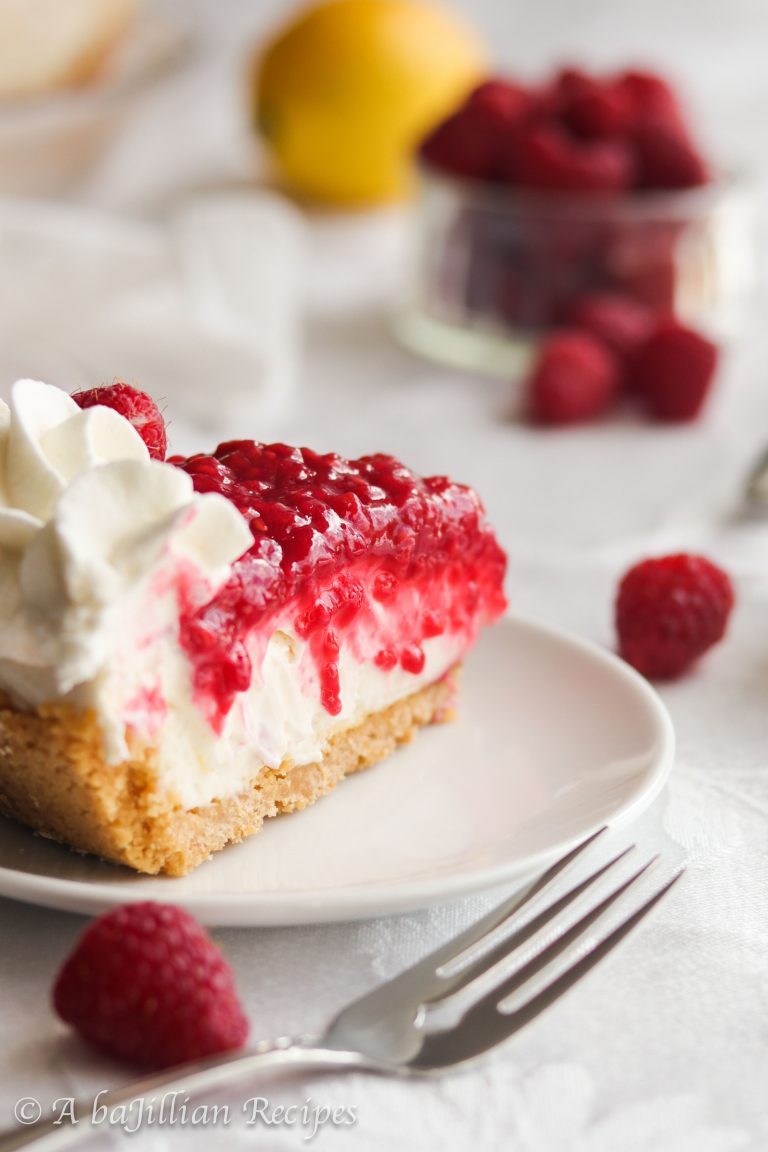 Lemon Raspberry Pie - A baJillian Recipes