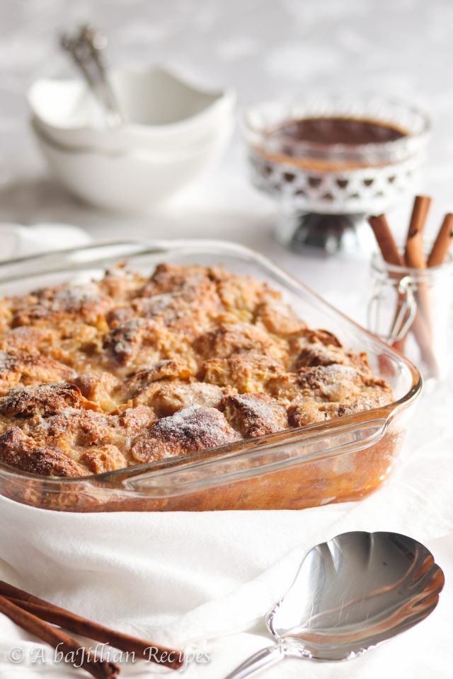 Tres Leches Bread Pudding - A baJillian Recipes
