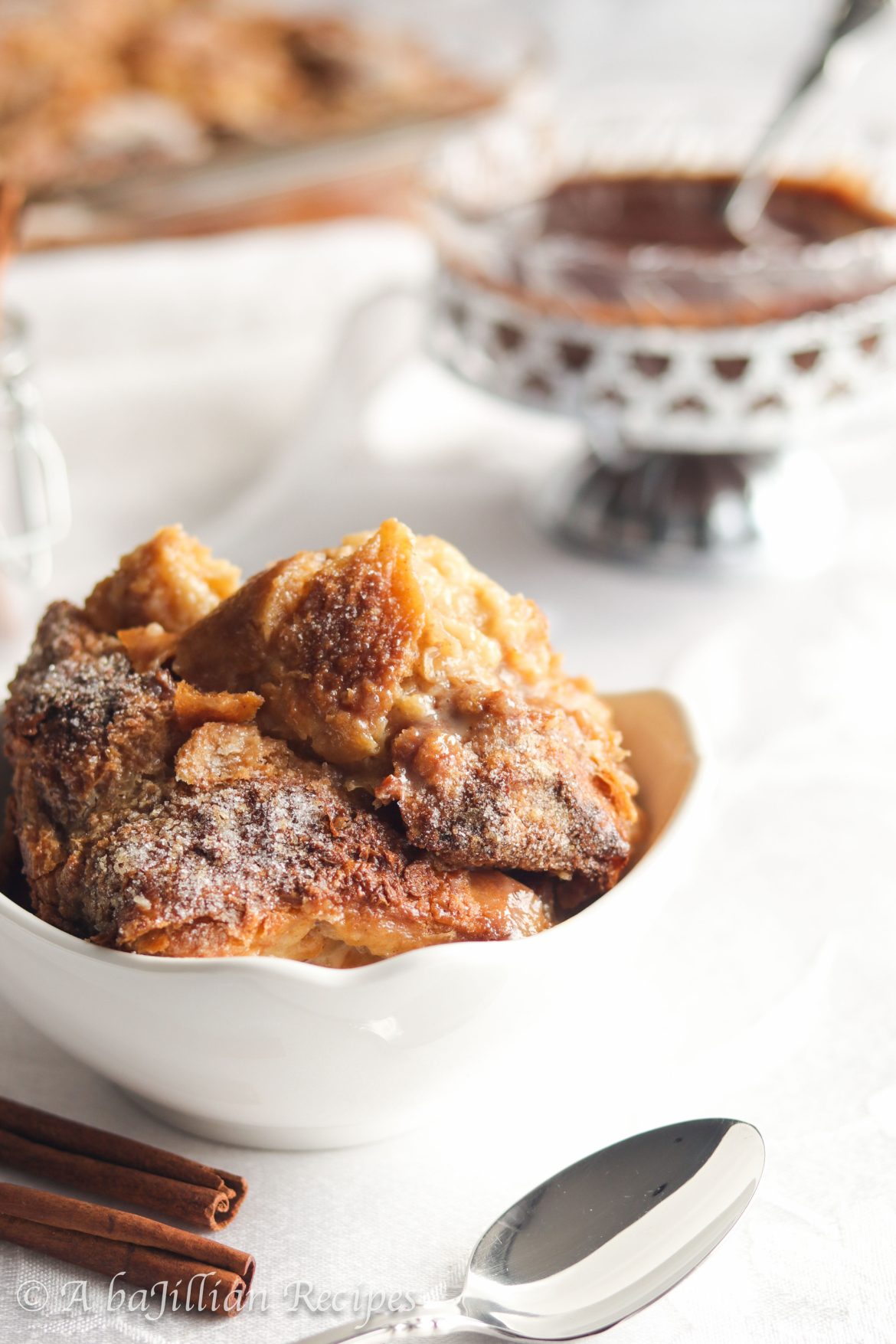 Tres Leches Bread Pudding - A baJillian Recipes