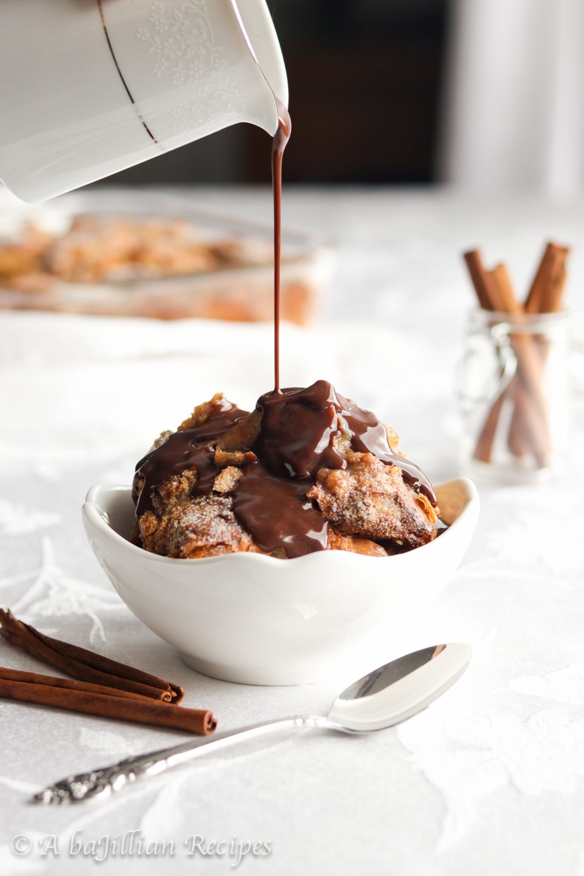 Tres Leches Bread Pudding - A baJillian Recipes
