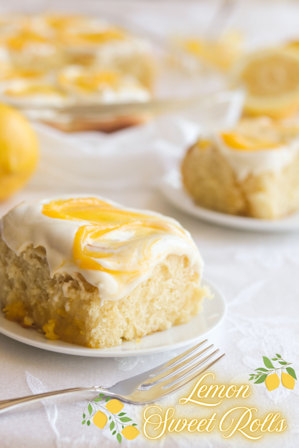 Lemon Sweet Rolls - A baJillian Recipes