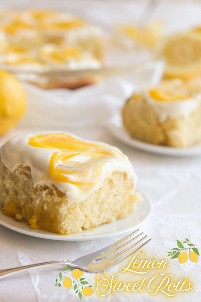 Lemon Sweet Rolls - A baJillian Recipes